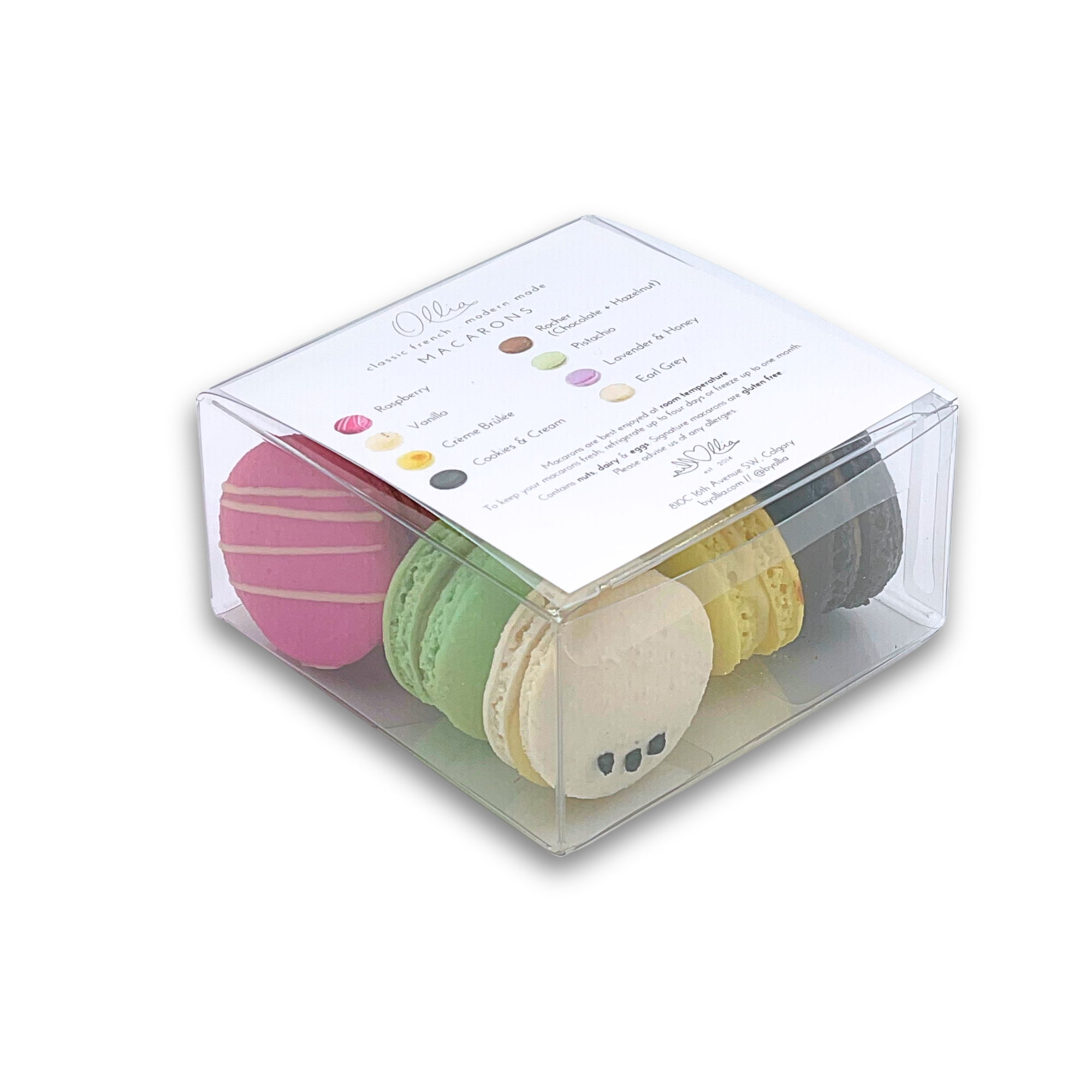 Wholesale - Signature Box of 8 macarons (x25)